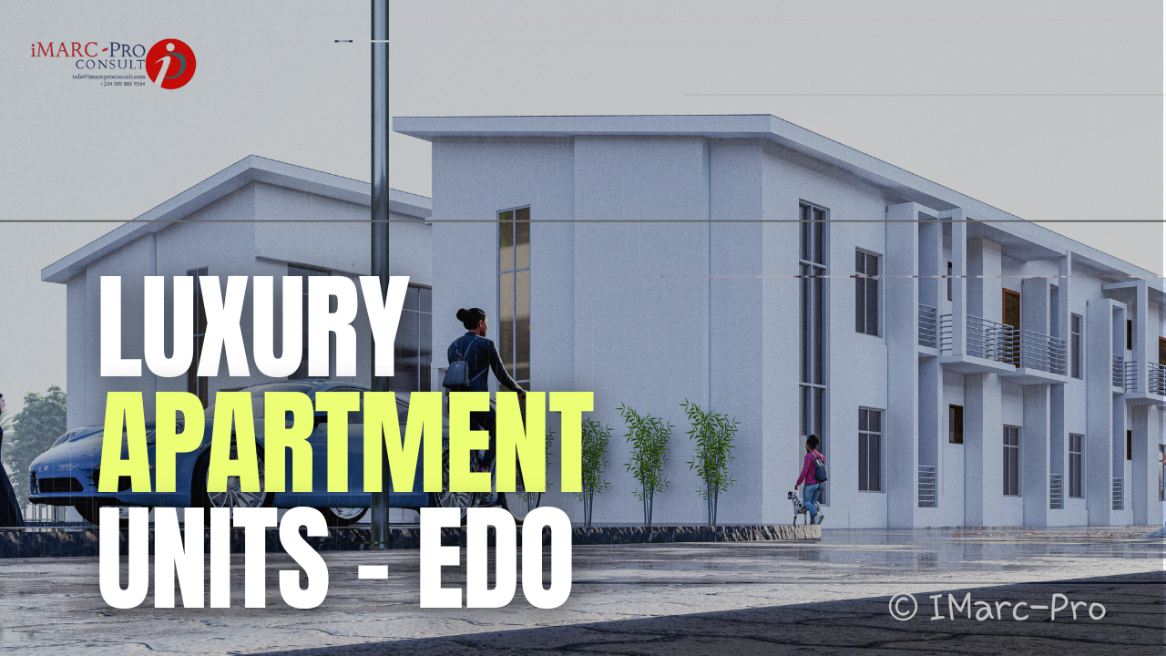 LUXURY APARTMENT UNITS PROJECT - EDO STATE - iMarcPro Architects